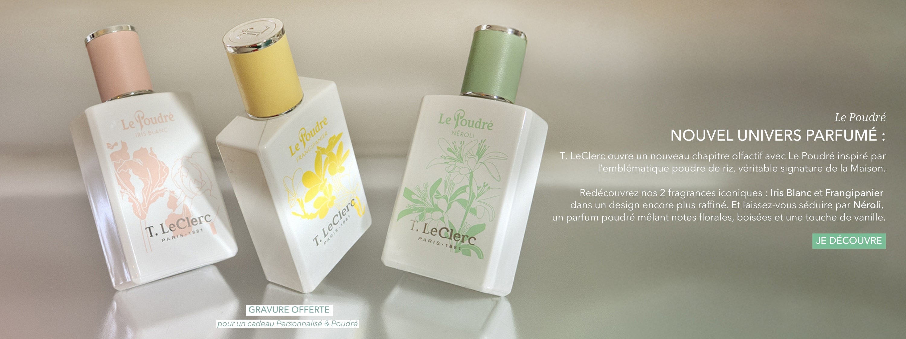 T-LeClerc - Artisan make-up artist since 1881 - Maison Théophile LeClerc