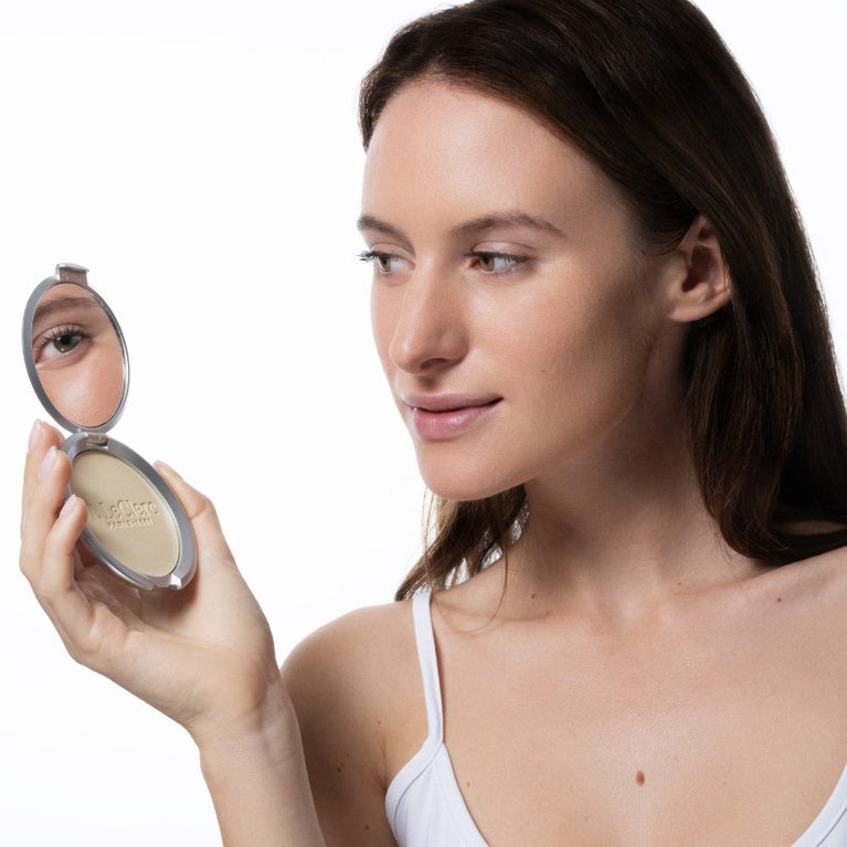 Poudre Compacte de Riz - Formule Soin - Matifiante longue tenue fini n ...